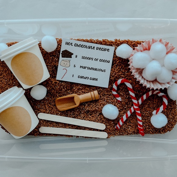 Toys | Hot Chocolate Ready To Play Sensory Bin Kit | Poshmark